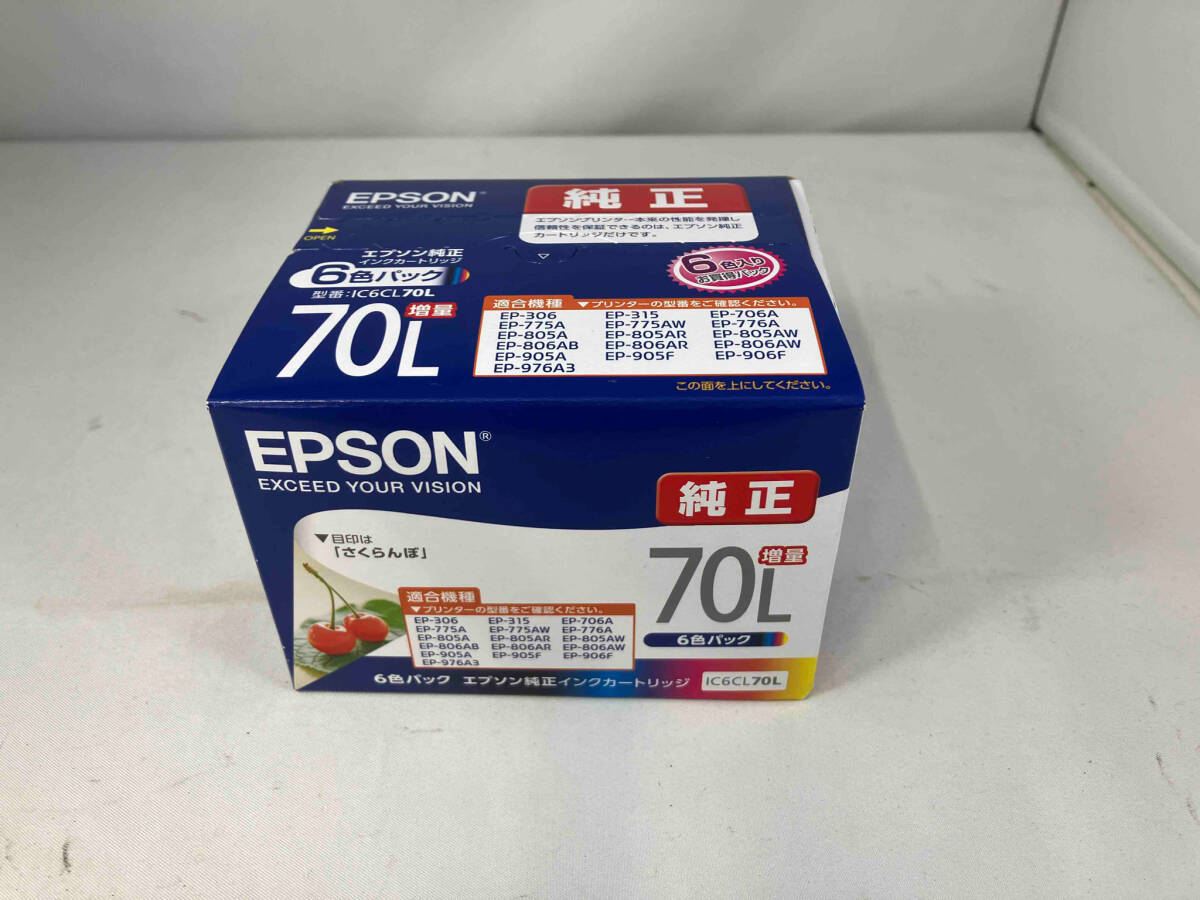 Yahoo!オークション - EPSON 純正インクカートリッジ 70L IC6CL70L