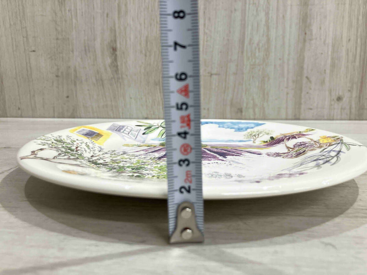 Yahoo!オークション - プレート21.8cm4枚セット ジアン GIEN プロヴァ...