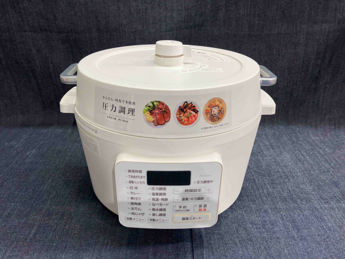 Yahoo!オークション - IRIS OHYAMA PC-MA4 電気圧力鍋 ( ゆ10-07-03)