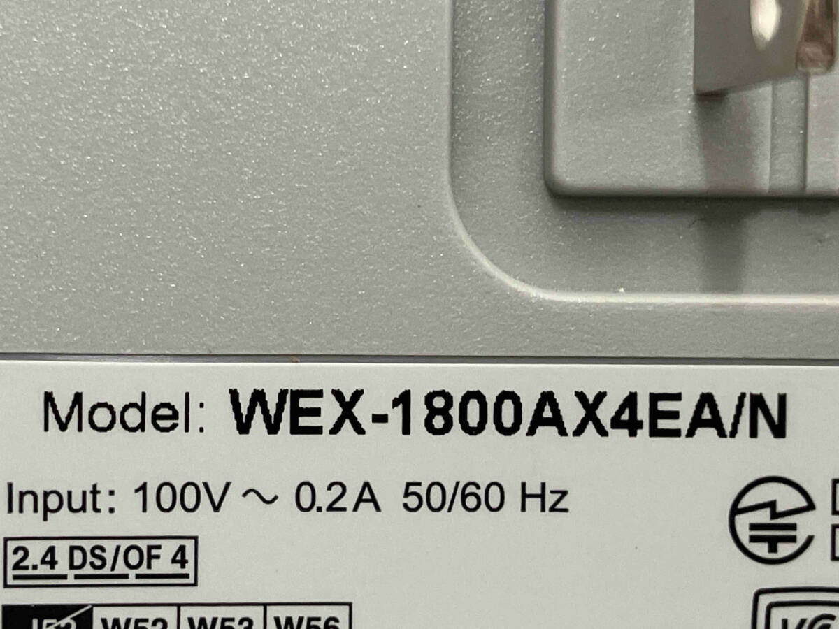 Yahoo!オークション - BUFFALO AirStation WEX-1800AX4EA 無線LAN/ルー...