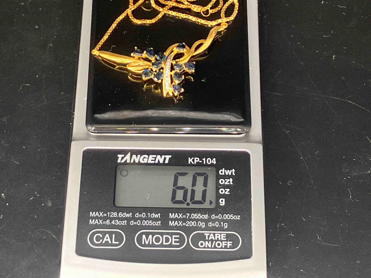 Yahoo!オークション - K18 44cm／総重量6.0g ネックレス