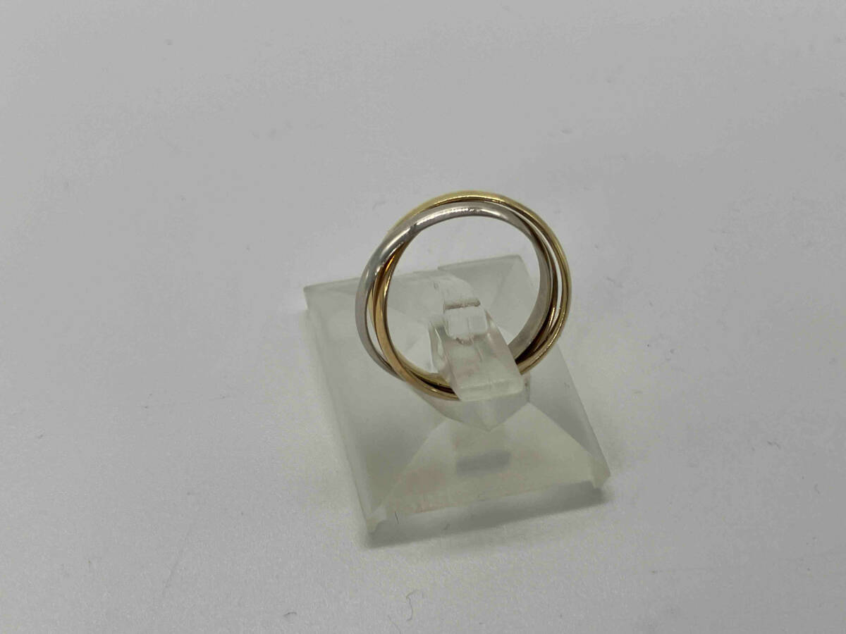 Yahoo!オークション - K18/Pt900 コンビ #7.5 4.6g 貴金属 3連