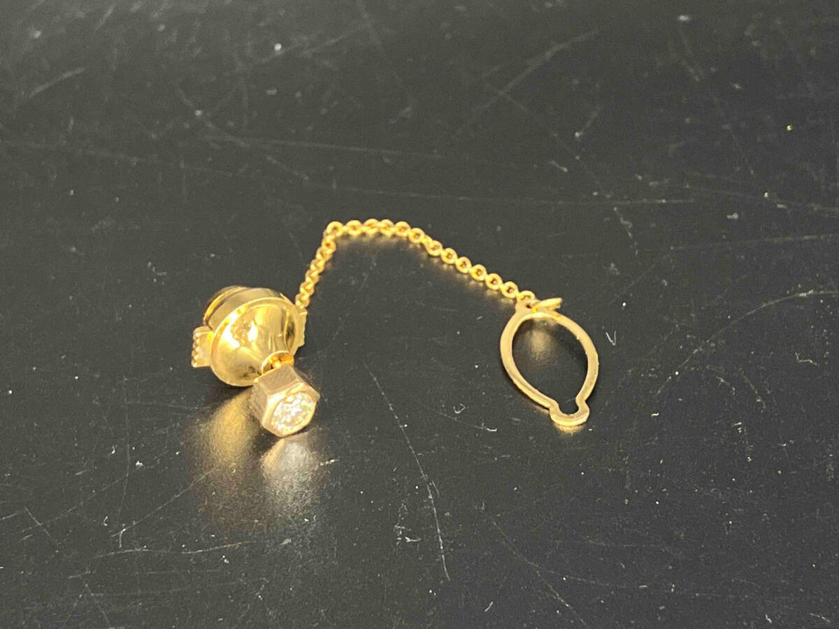 Yahoo!オークション - K18 D0.45ct 総重量3.9g タイタック