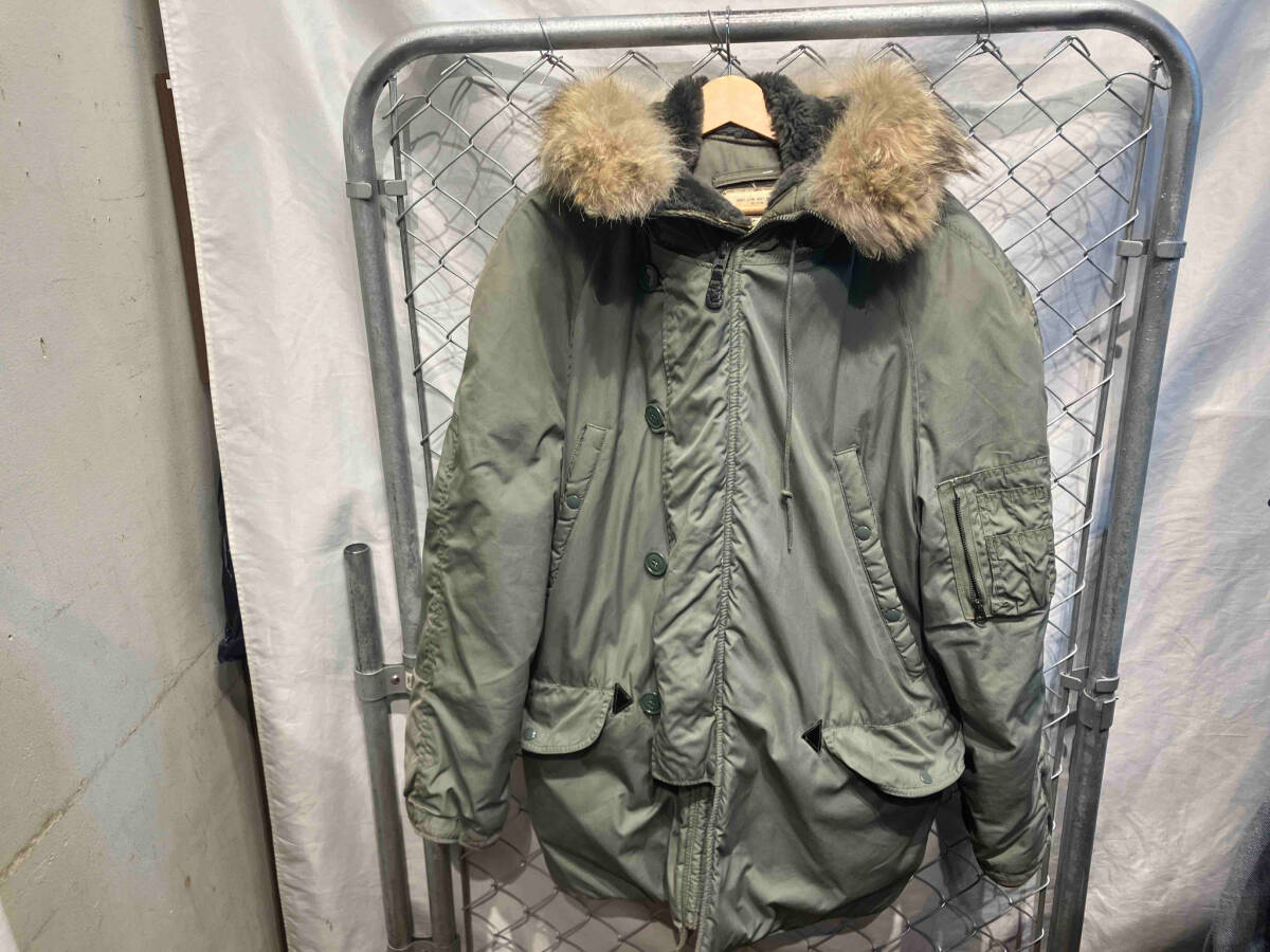 Yahoo!オークション - 70s N-3B ミリタリージャケット SCOVILL ZIP サ...