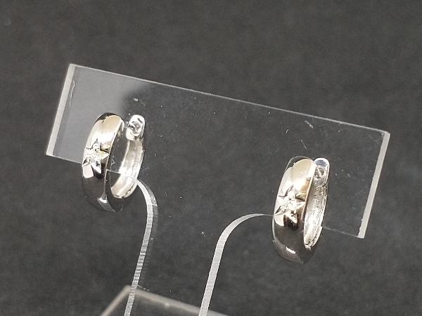 K18WG 2Pダイヤモンド ハーフフープピアス 1.8g 0.01ct×2 18K 18金ホワイトゴールド 店舗受取可(ホワイトゴールド台)｜売買されたオークション情報、yahooの商品情報 ...
