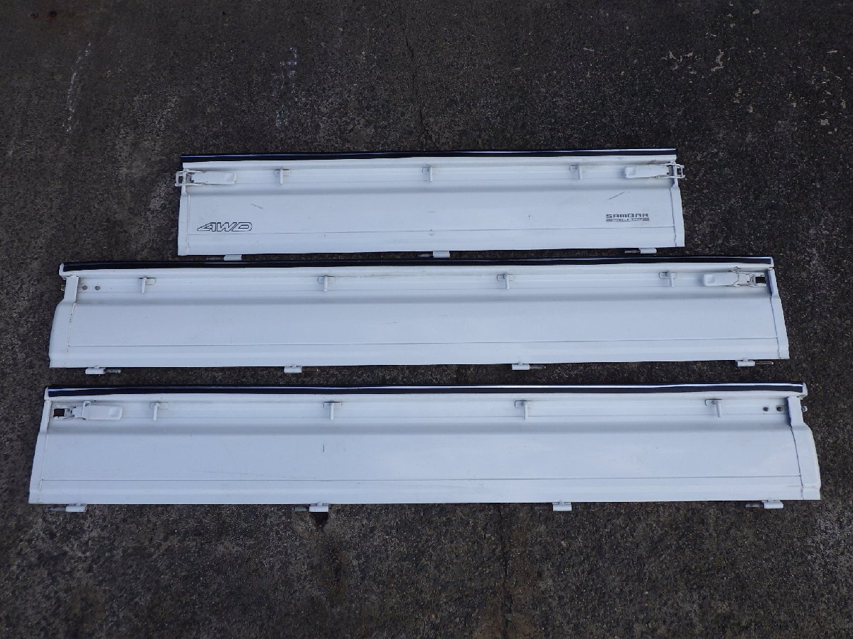 サンバートラック あおり3枚セット ホワイト 955 H13年 TT2 個人宅直配不可(その他)｜売買されたオークション情報、yahooの商品情報をアーカイブ公開 - オークファン ...