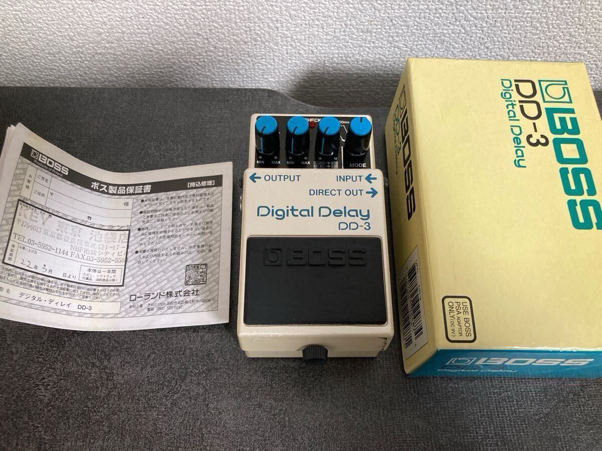 Yahoo!オークション - BOSS DD-3 デジタルディレイ ボス エフェクター