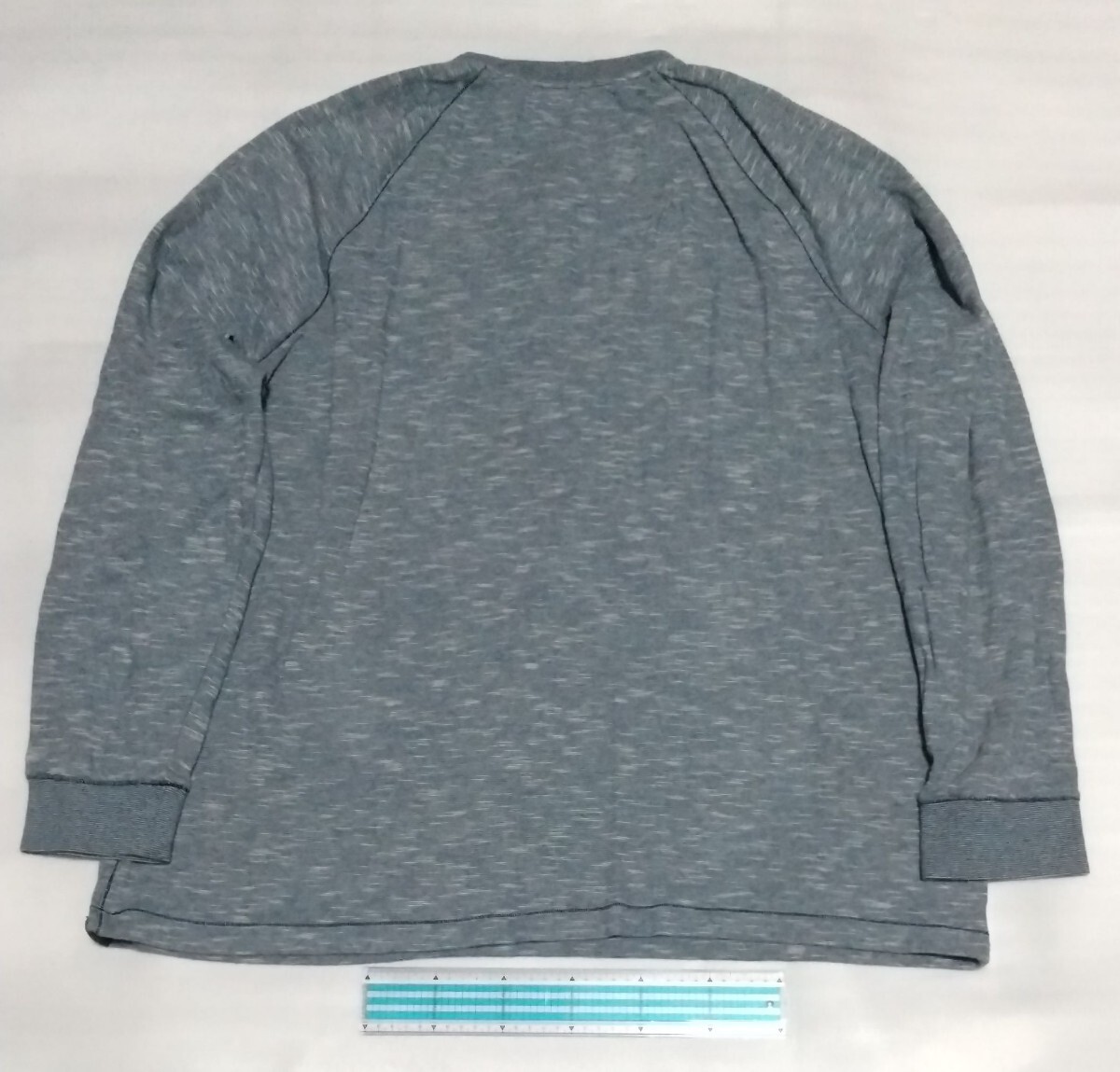 Yahoo!オークション - Eddie Bauer サイズ2XL ヘンリーネック4つボタ...