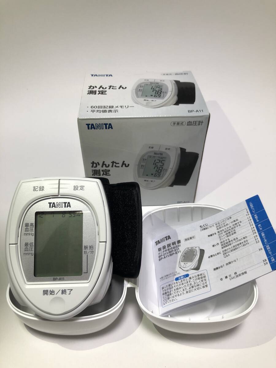 Yahoo!オークション - TANITA タニタ 手首式血圧計 BP-A11