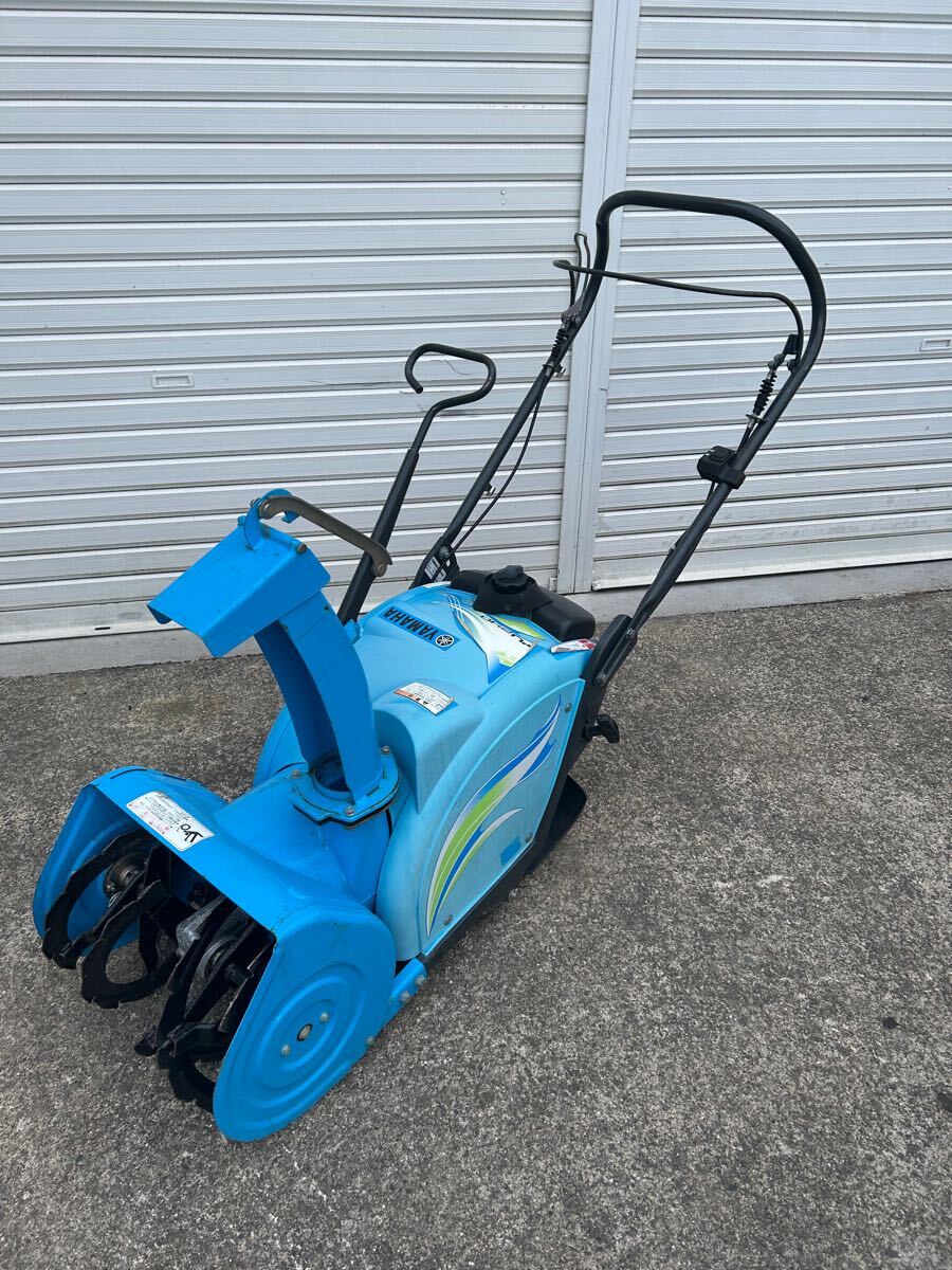 Yahoo!オークション - ヤマハ YAMAHA 手押し 除雪機 YU240 除雪幅40cm ...