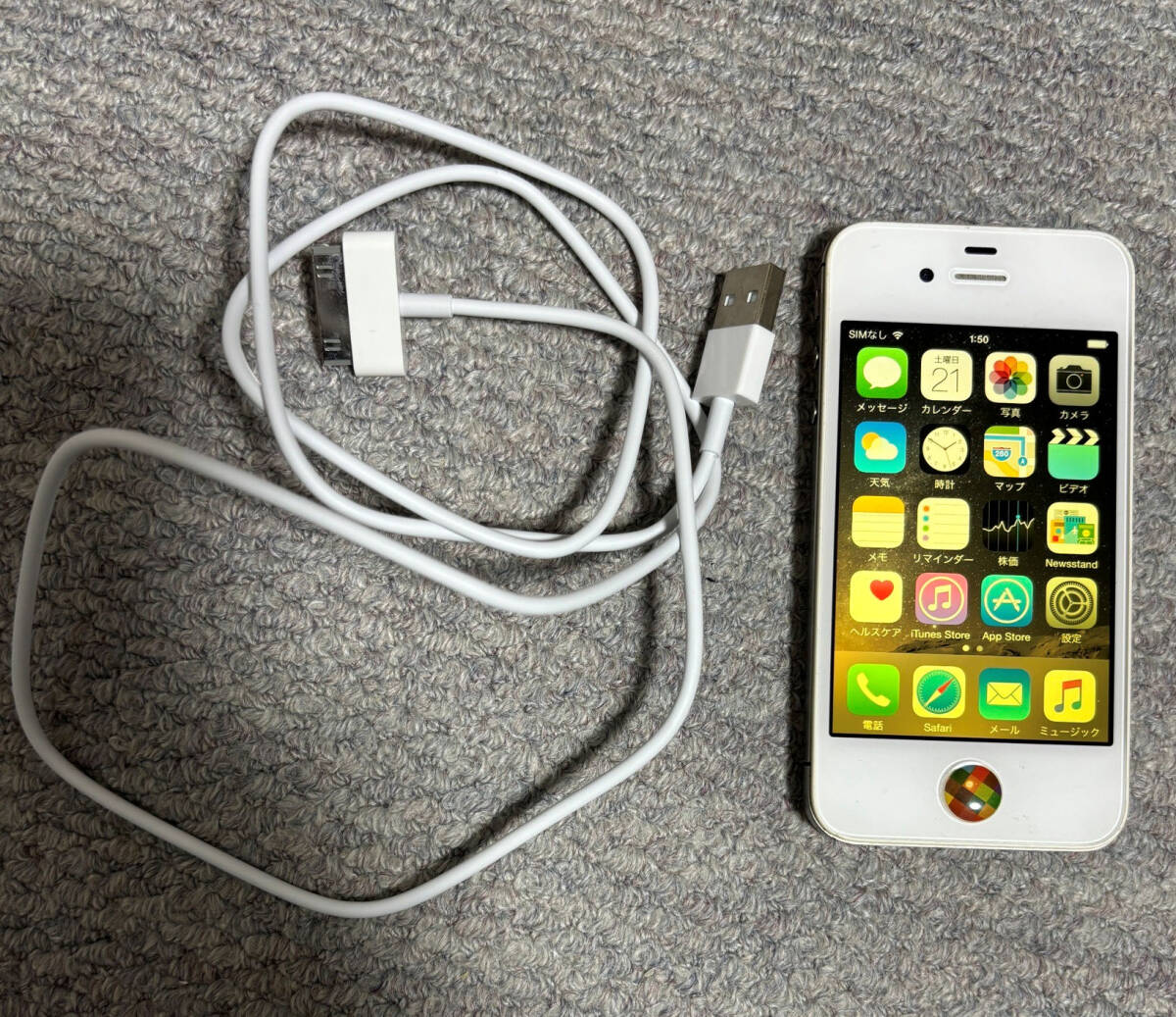 Yahoo!オークション - iPhone4S 本体 16GB ホワイト(SIMなし) ソフトバ...