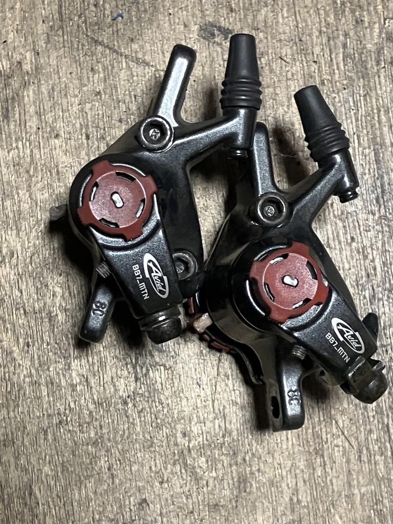 Yahoo!オークション - ジャンク AVID BB7 MTNディスクブレーキ キャリ...