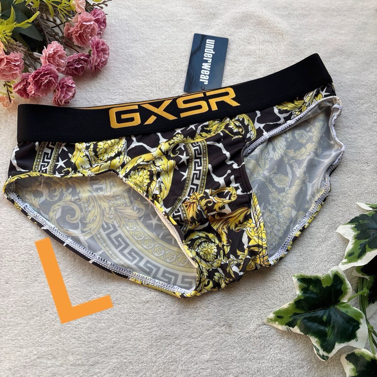 Yahoo!オークション - 新品 メンズ Lサイズ GXSR 触り心地超いい ブラ...