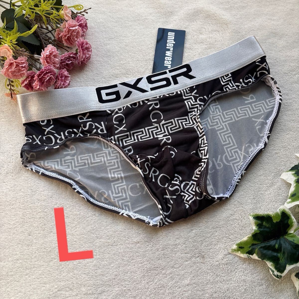 Yahoo!オークション - 新品 メンズ Lサイズ GXSR 触り心地超いい ブラ...