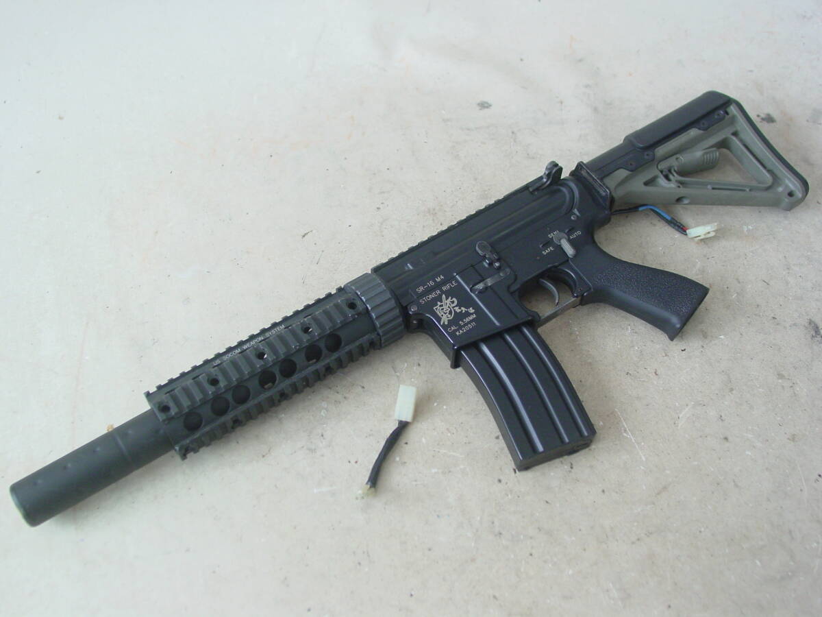 Yahoo!オークション - MARUI 東京マルイ SR-16 M4 STONER ライフル La...