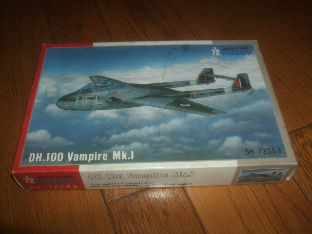 Yahoo!オークション - スペシャルホビー 1/72 DH100 バンパイア ...