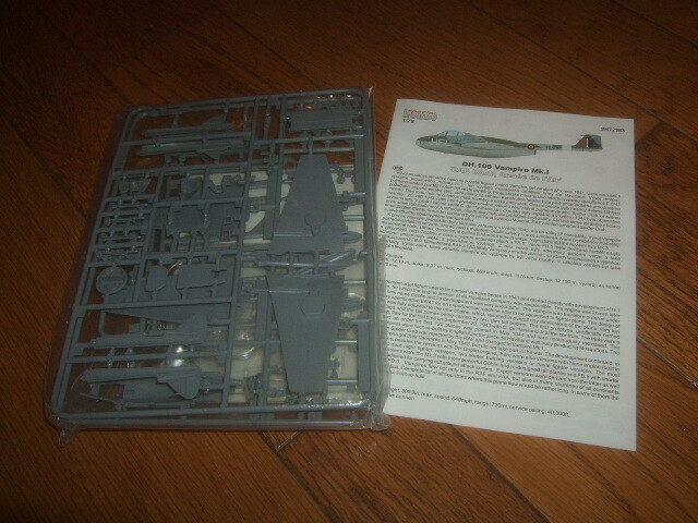 Yahoo!オークション - スペシャルホビー 1/72 DH100 バンパイア ...