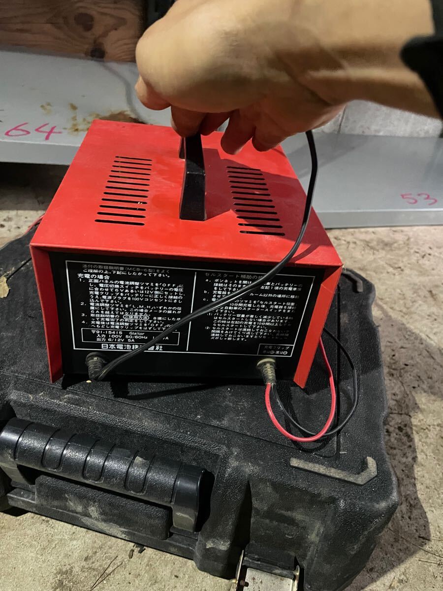 Yahoo!オークション - 日本電池 中古 小型充電器 MCB-6
