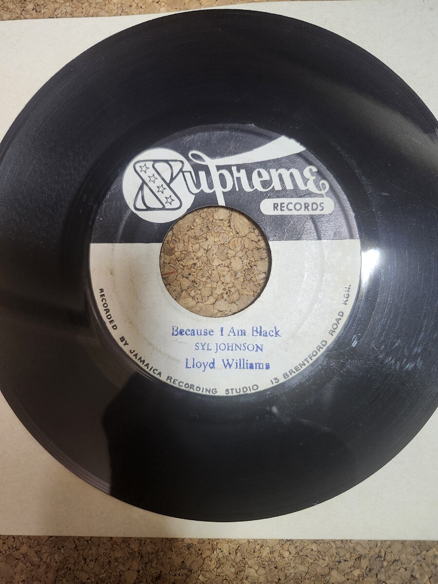 lloyd williams - because I'm black / ernest ranglin - federated backdrop supreme coxsone dodd ...