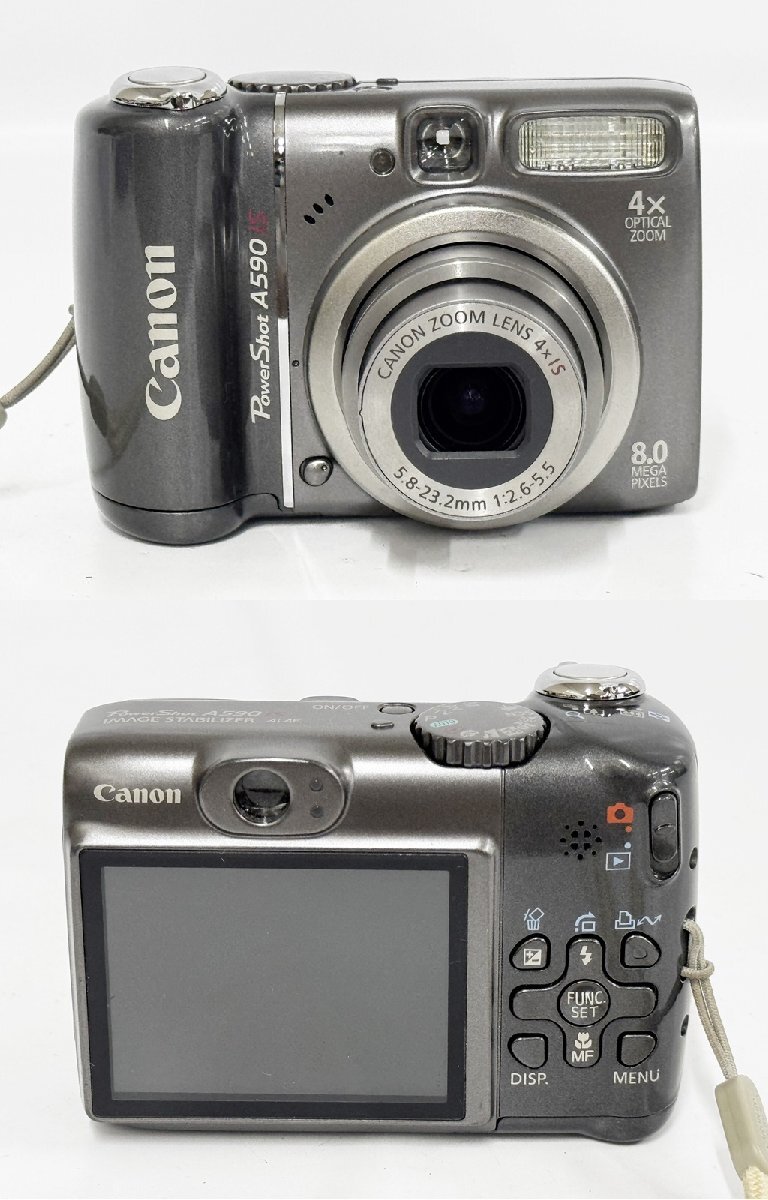 Yahoo!オークション - Canon キャノン PowerShot A590 IS パワーショッ...