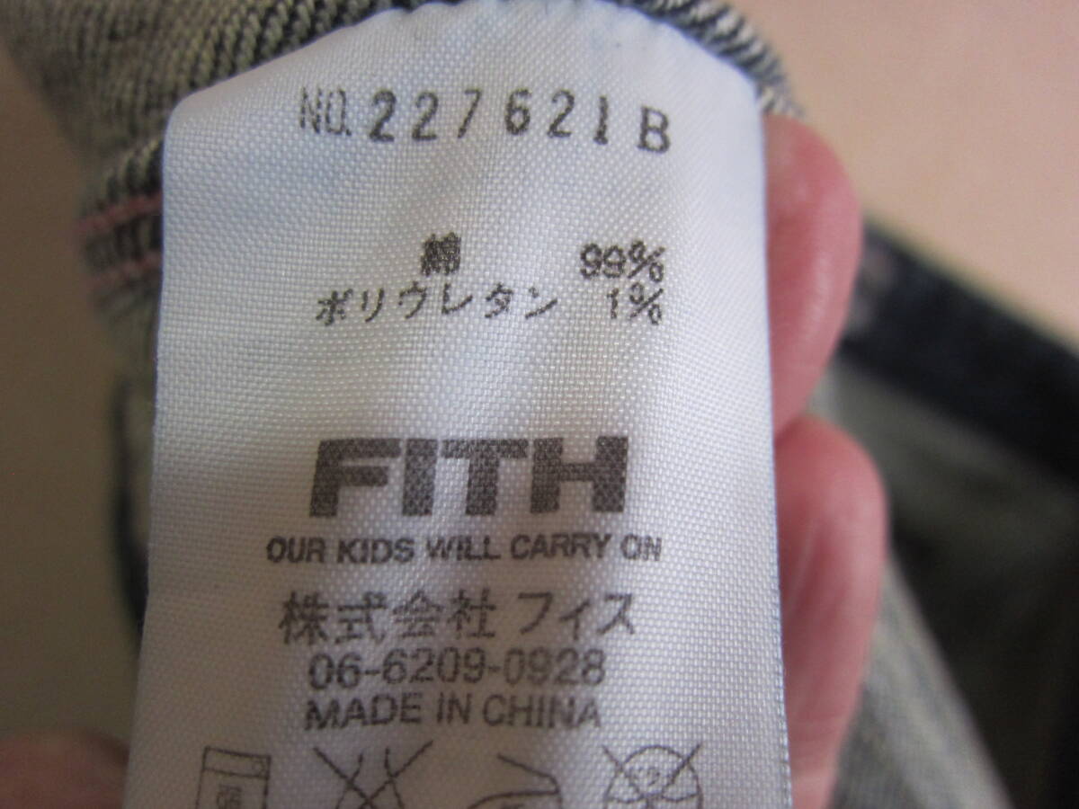 Yahoo!オークション - FITH フィス 150cm 227621B デニムパンツ ジーン...