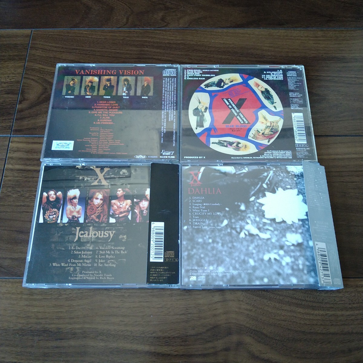 Yahoo!オークション - X JAPAN CDアルバム 4タイトルセットVANISHING V...