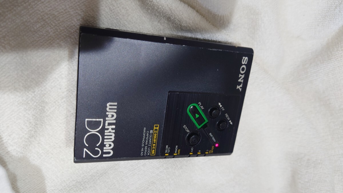Yahoo!オークション - 作動品 ジャンクソニー/SONY WM-DC2 ウォークマ...