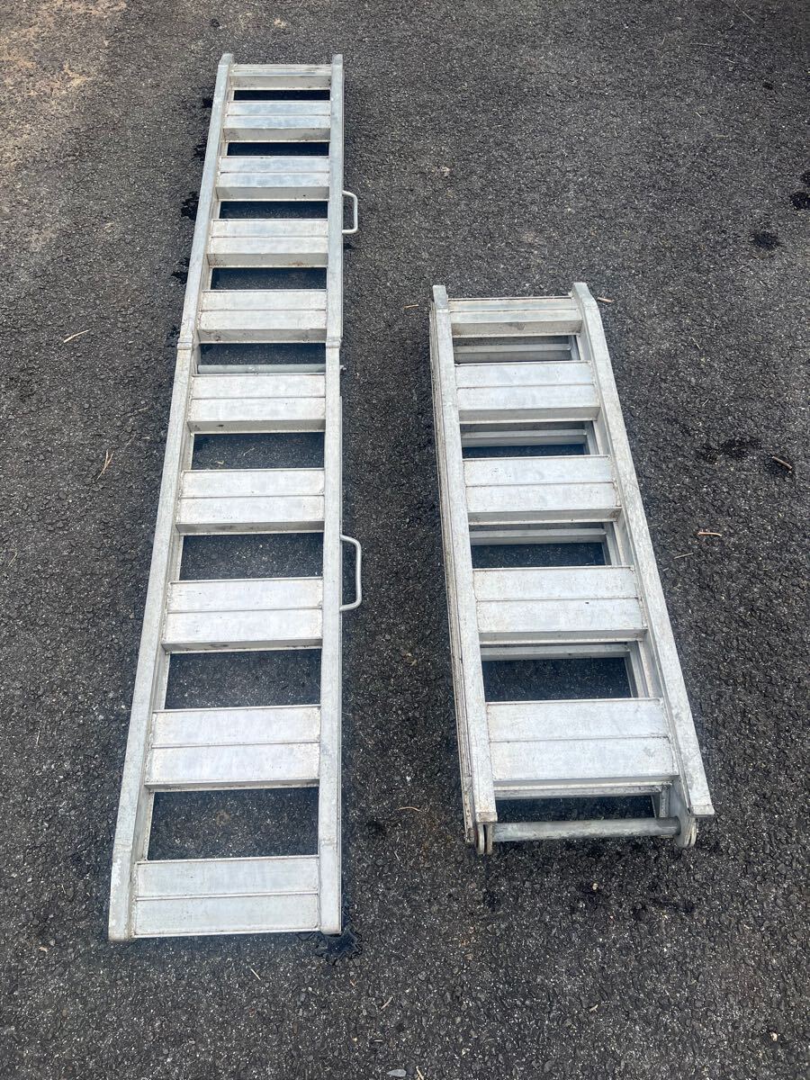 Yahoo!オークション - 昭和アルミブリッジ NSBW 2本セット240センチ 折...