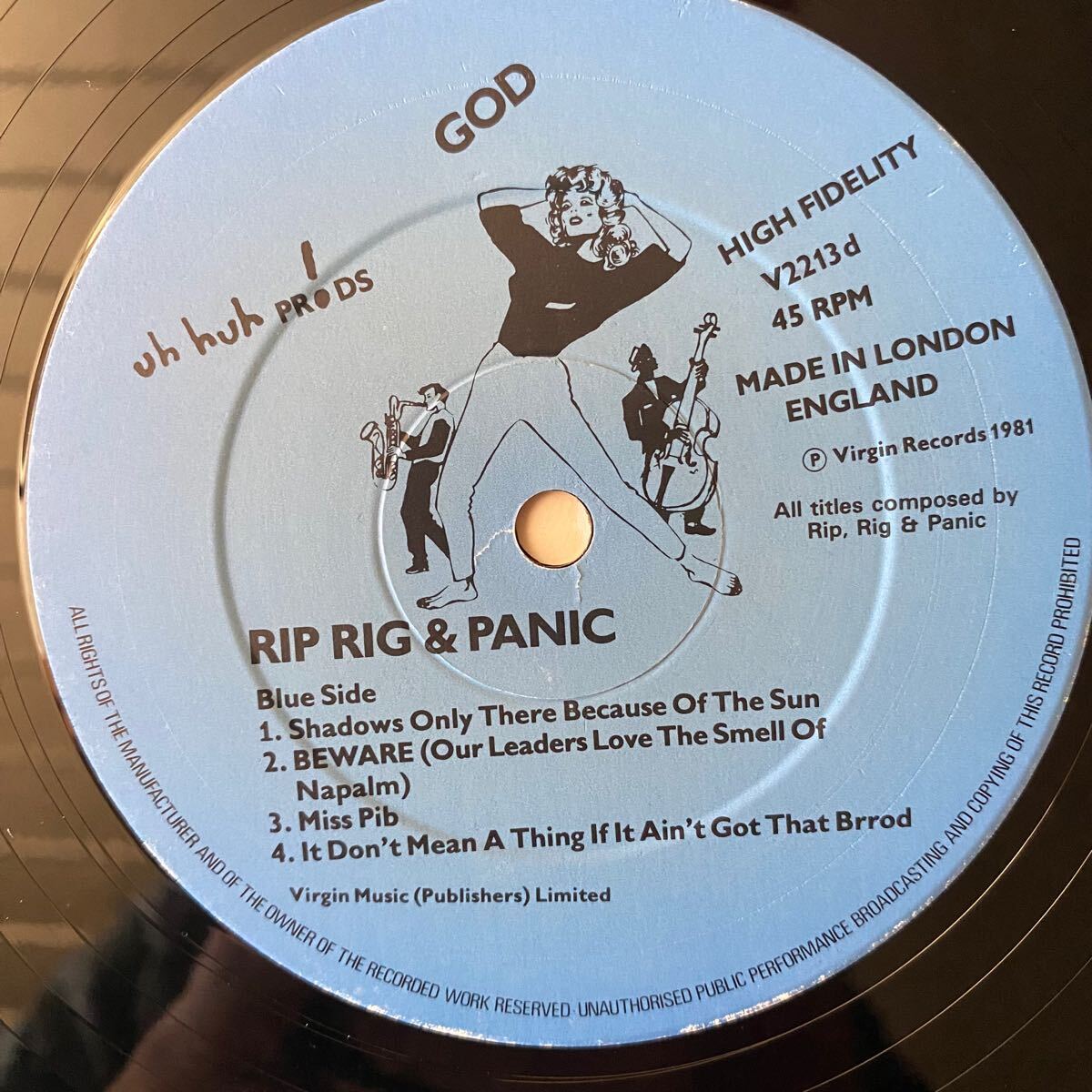 Yahoo!オークション - Rip Rig + Panic God LP