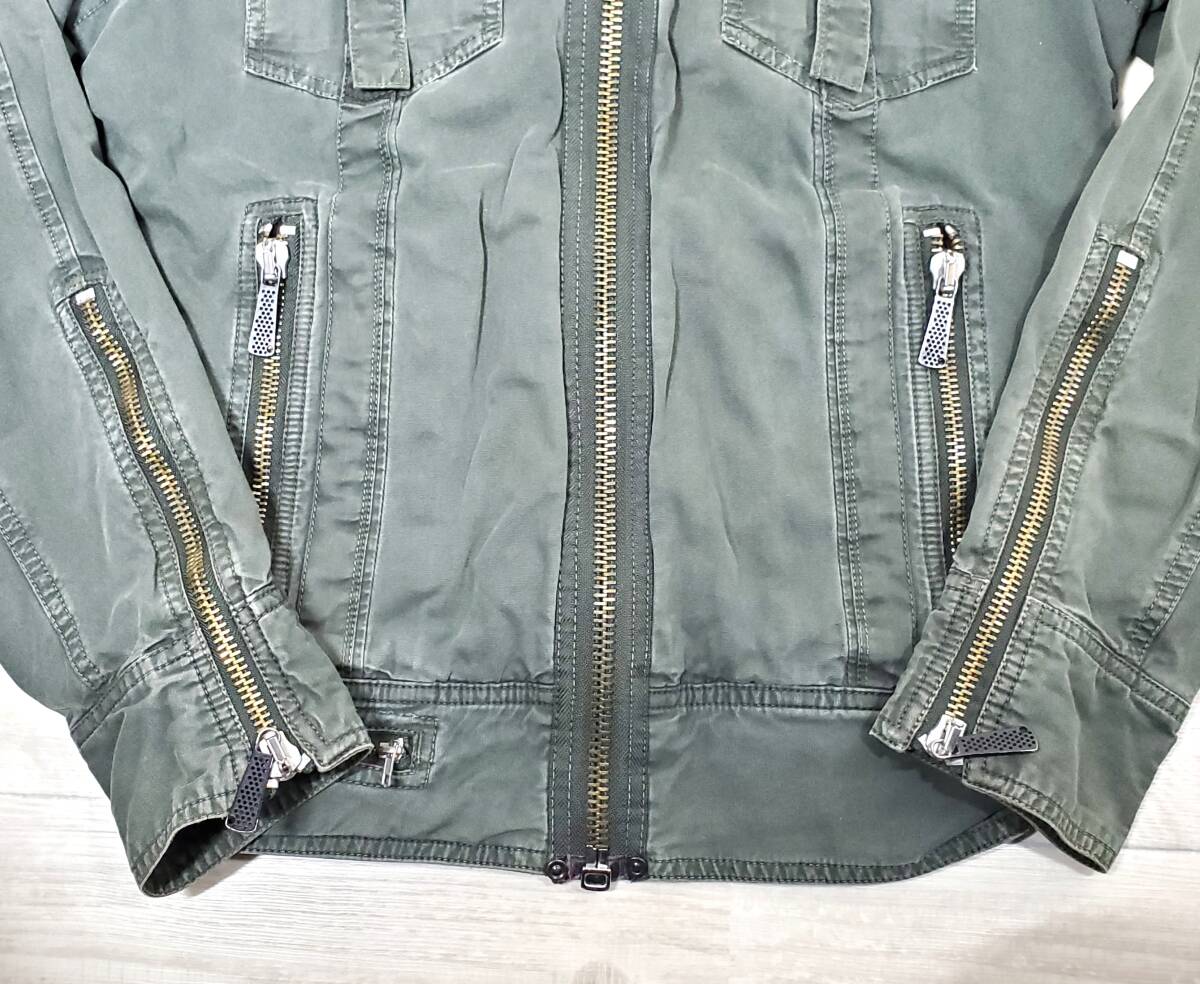 Yahoo!オークション - ディーゼル DIESEL Mサイズ ミリタリー ジャケ...