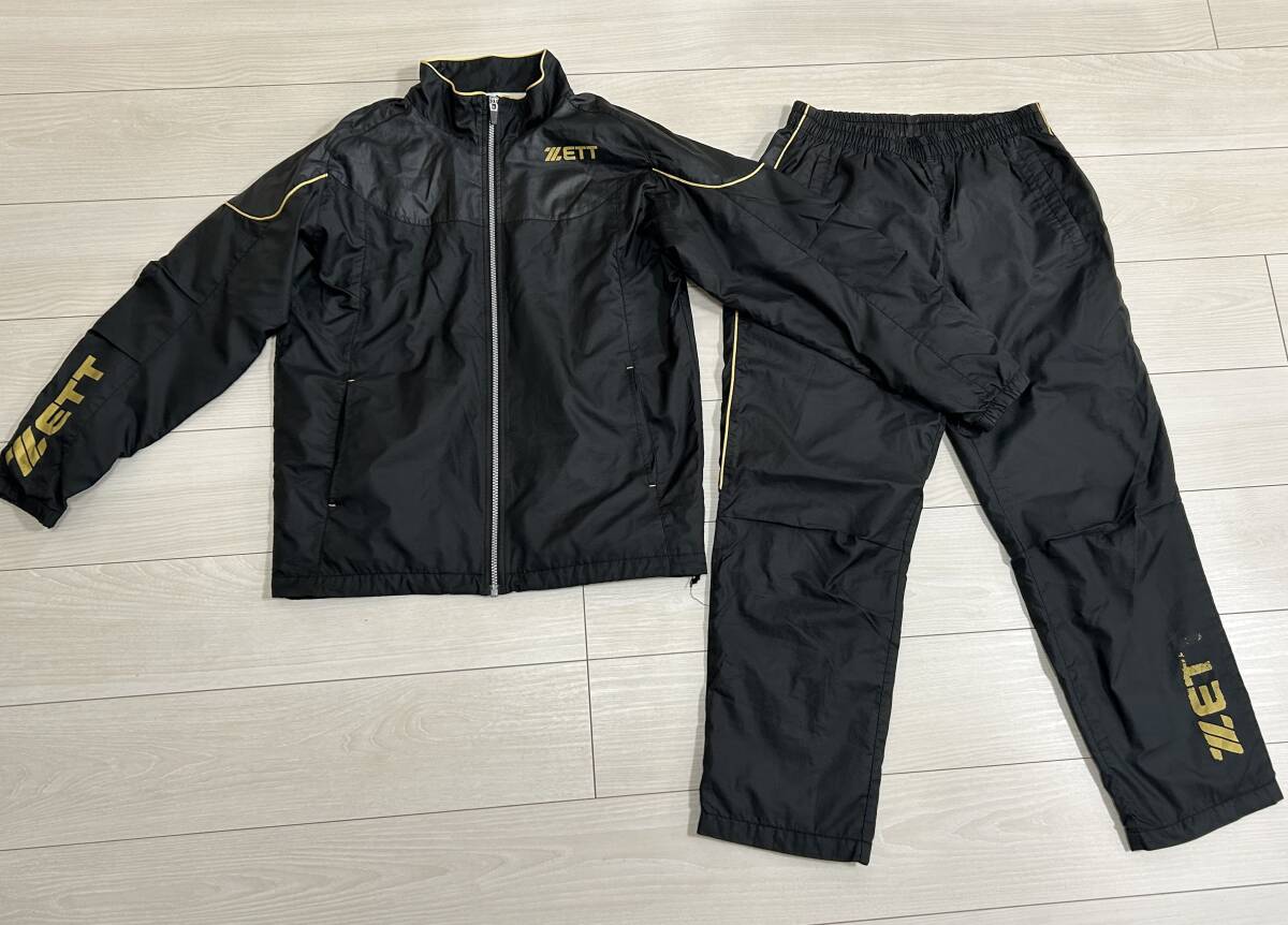 Yahoo!オークション - ZETT ゼット 160サイズ ウィンドブレーカー 上...