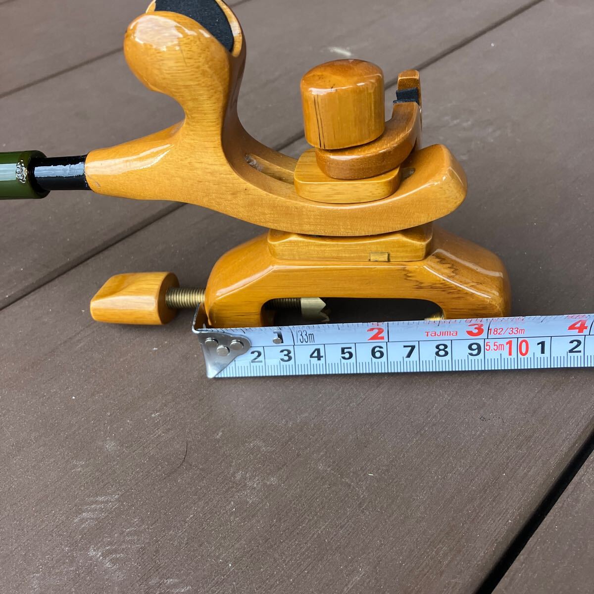 Yahoo!オークション - らっきょう竹竿掛け・万力・枕セット 竹製