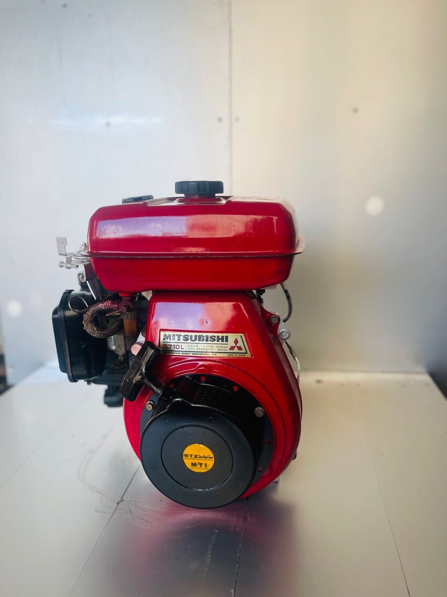 Yahoo!オークション - 三菱 G710L ガソリンエンジン 7馬力 動作確認済...