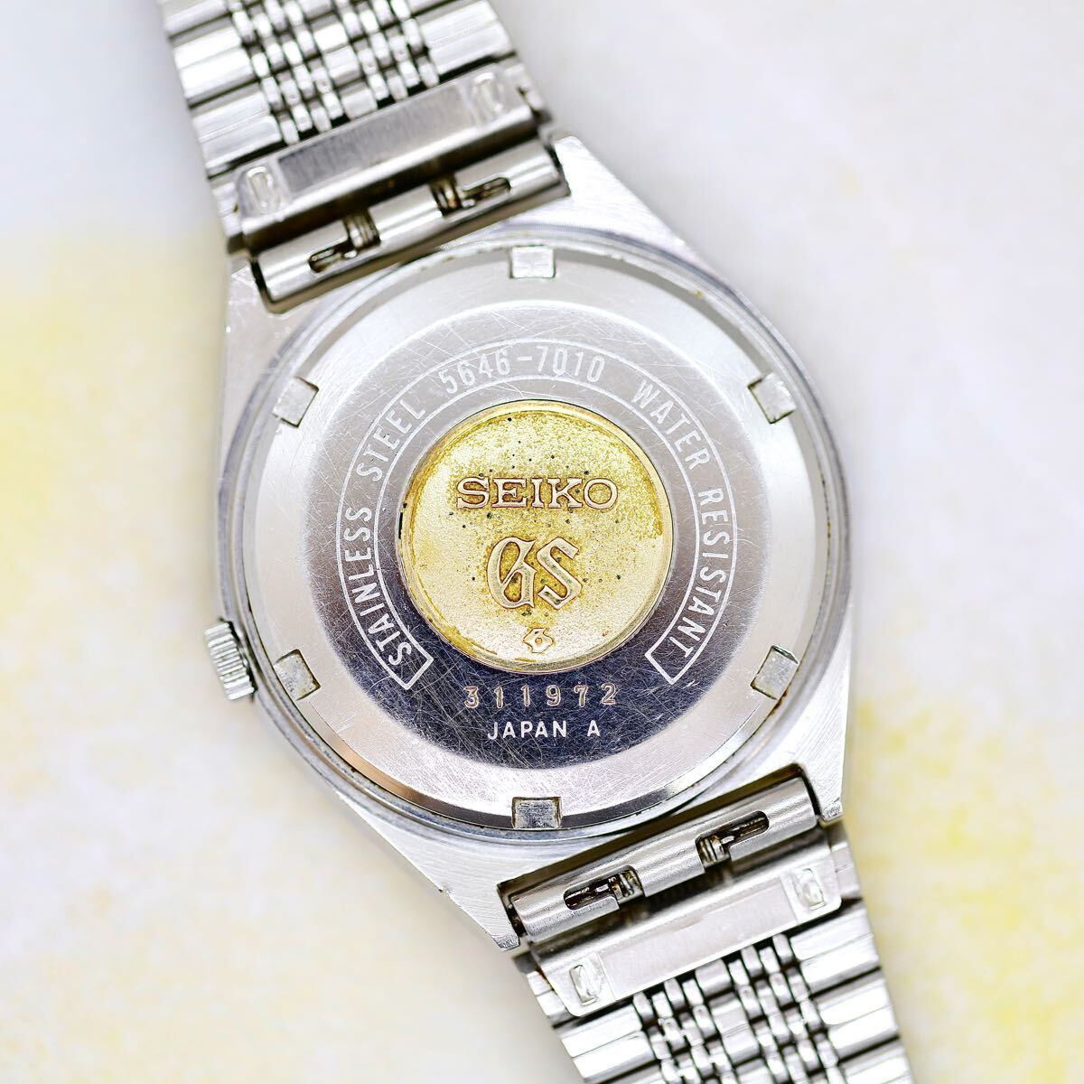 Yahoo!オークション - グランドセイコー56GS ハイビート 自動巻き GRAN...