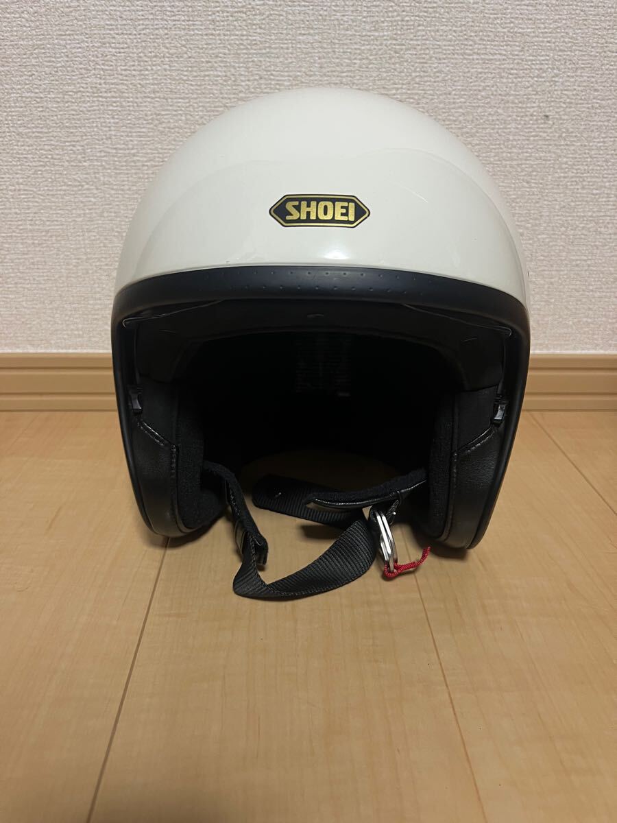 Yahoo!オークション - SHOEI JO j・o ジェットヘルメット オフホワイト...
