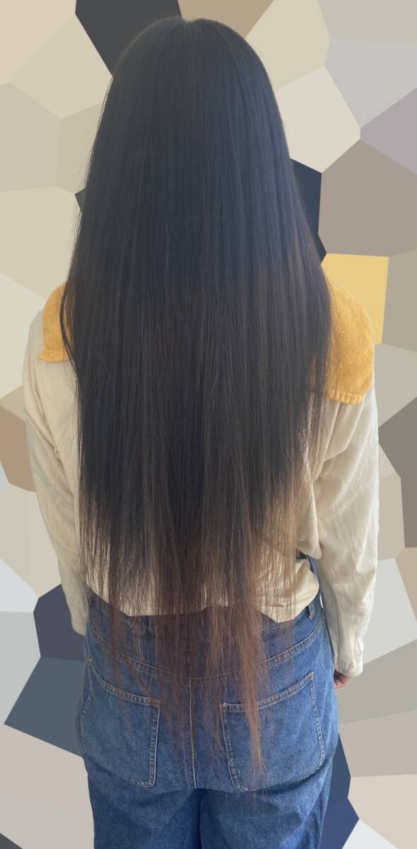 Yahoo!オークション - 髪束・髪の毛・30代・女子・『60cm・66g』