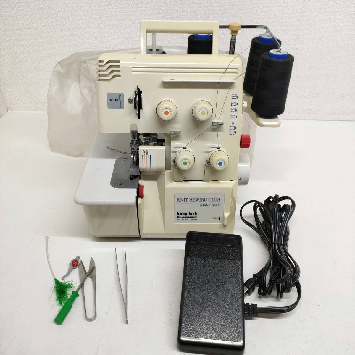 Yahoo!オークション - JUKI ジューキ baby lock BL4-828DF KNIT SEWING...