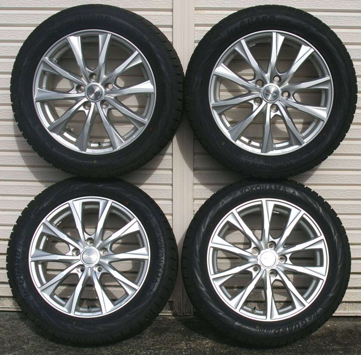 Yahoo!オークション - ヨコハマアイスガードiG70 225/50R17+JOKER J1 9...