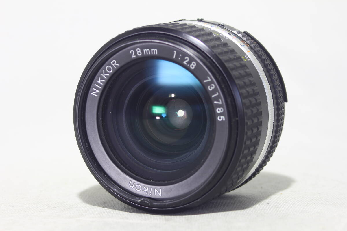 Yahoo!オークション - A683 訳あり Nikon ニコン Ai-s 28mm F2.8