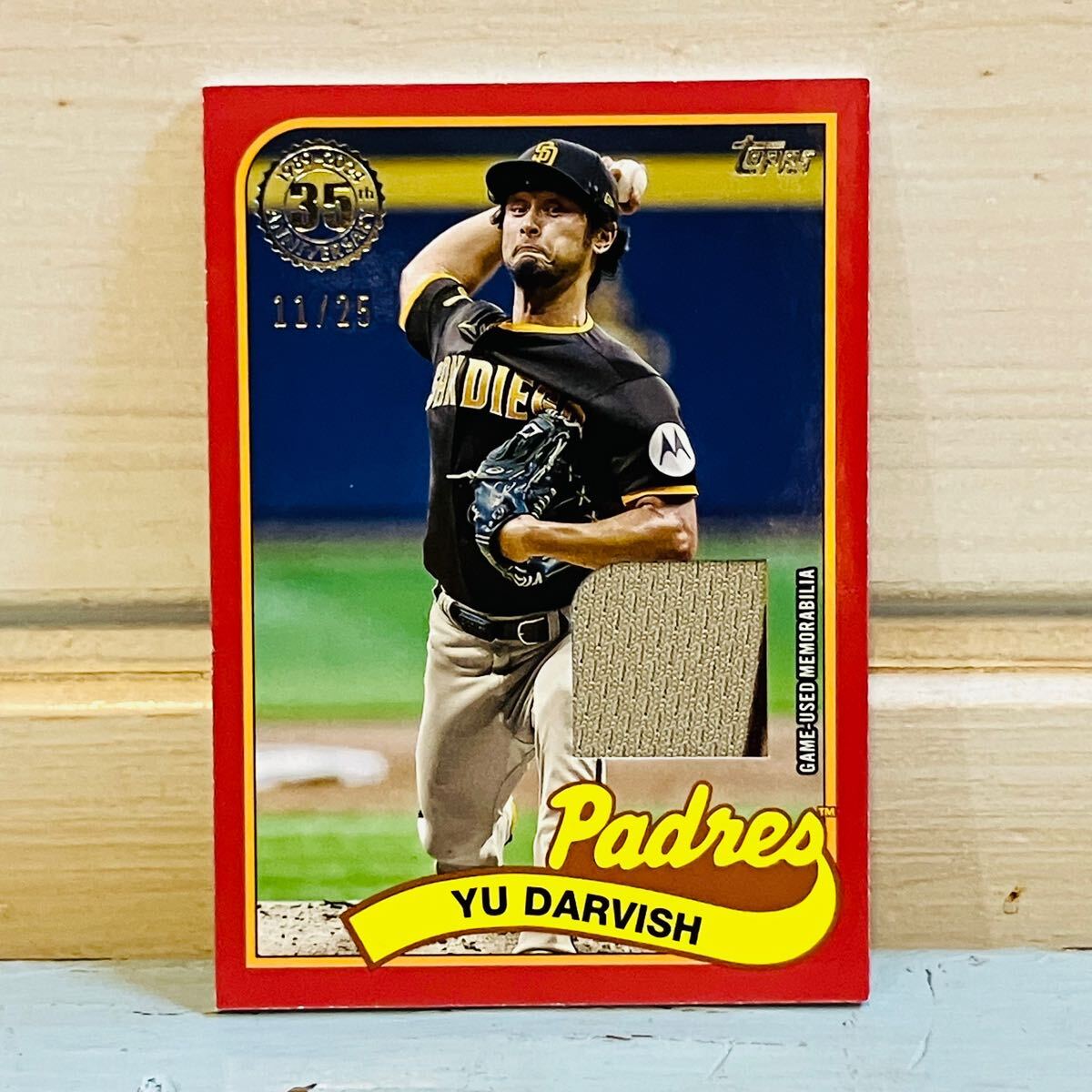 ☆世界に1枚☆ ダルビッシュ有 2024 TOPPS パッチ カード ☆世界に1枚☆ ダルビッシュ有 2024 TOPPS パッチ カード