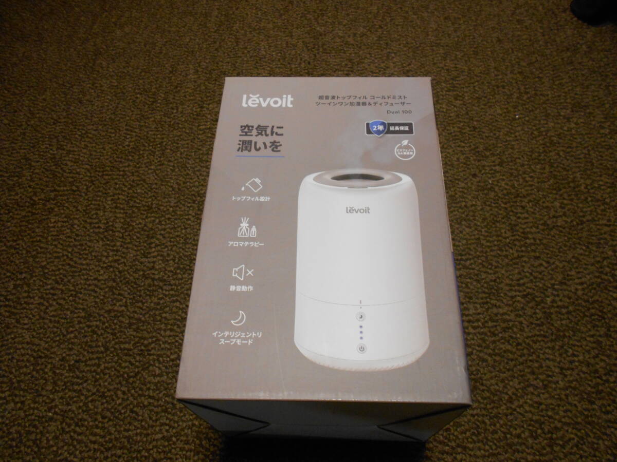 Yahoo!オークション - Levoit Dual 100 1.8L 超音波式加湿器 新品未使...