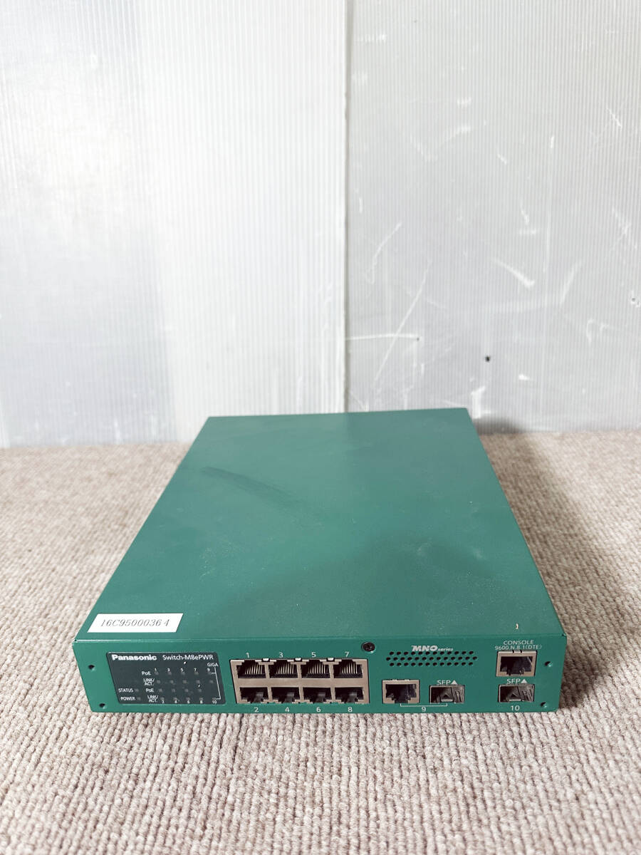 Yahoo!オークション - 中古 Panasonic ネットワークハブ Switch-M8ePWR...