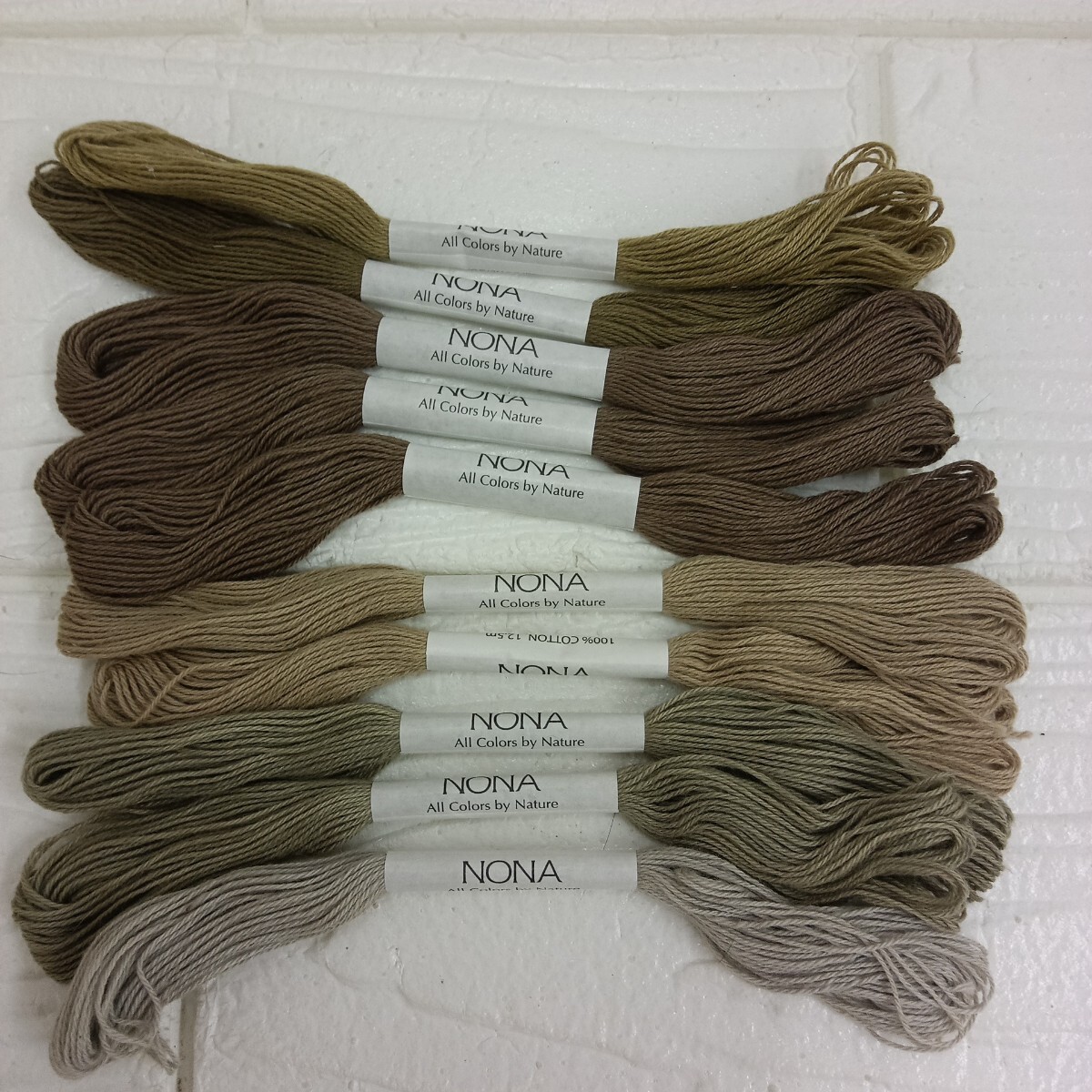 Yahoo!オークション - 100円～ n5 手芸材料 細糸・コットン糸【NONA】1...