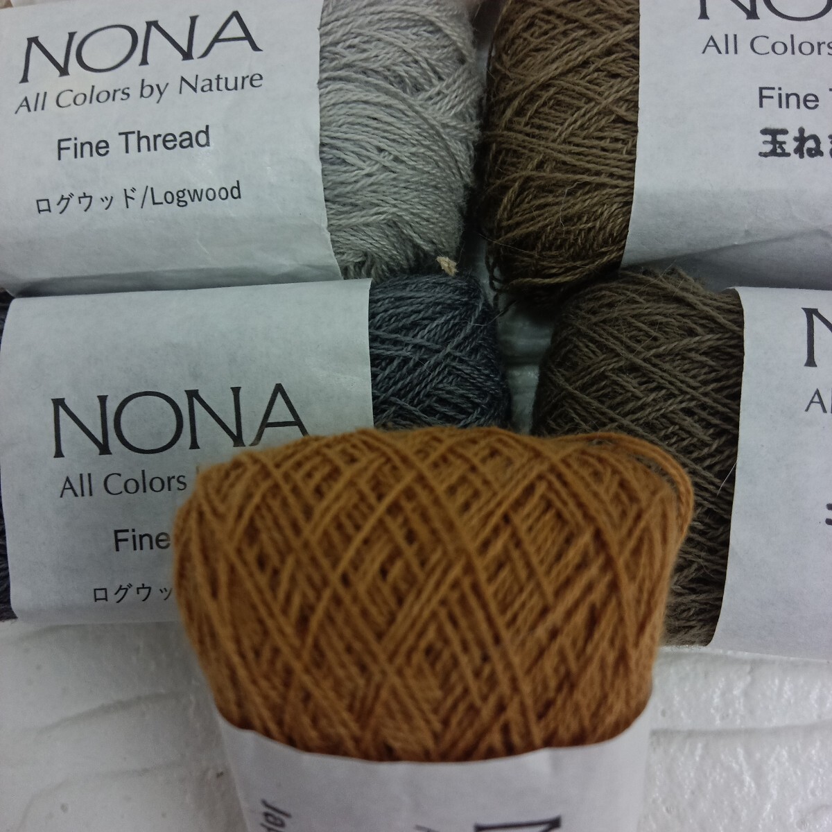 Yahoo!オークション - 100円～ 3 手芸材料 細糸・コットン糸【NONA】7...