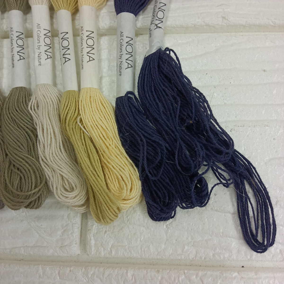 Yahoo!オークション - 100円～ 4 手芸材料 細糸・コットン糸【NONA】11...