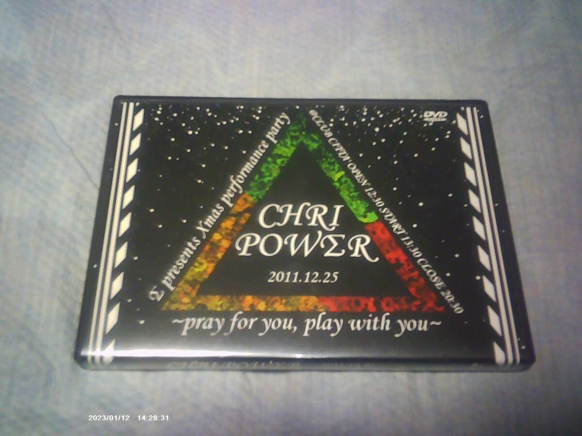 Yahoo!オークション - 送料込み 3DVD CHRI POWER ～pray foryou. play ...
