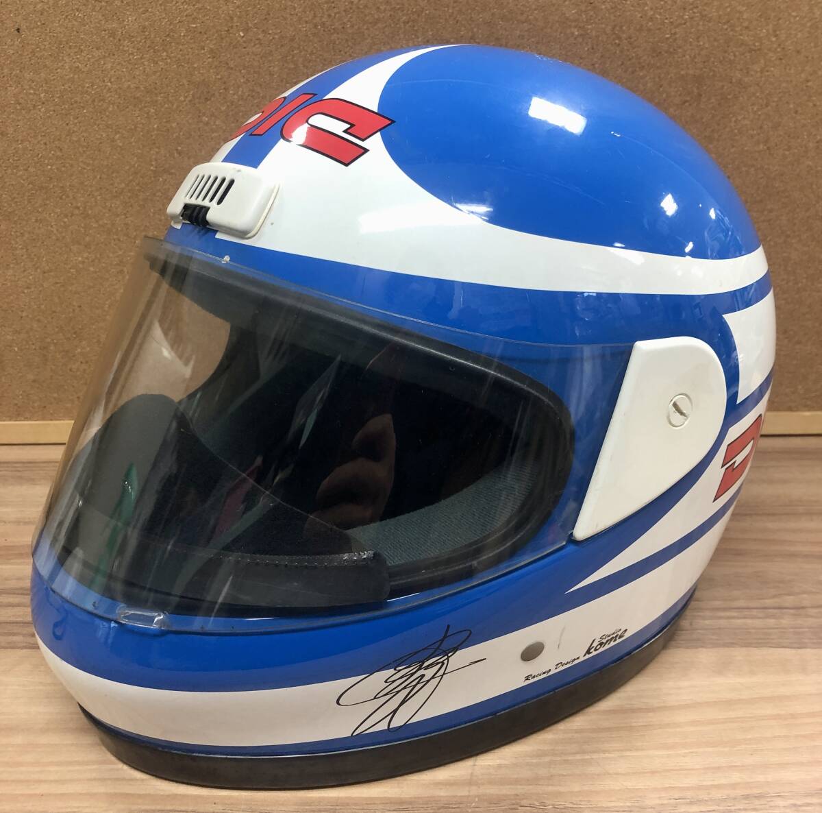 Yahoo!オークション - GP87 当時物 DIG TERRA ディック フルフェイス...