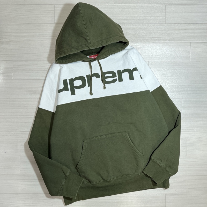 Yahoo!オークション - Supreme/シュプリーム/17FW/Blocked Hooded Swea...