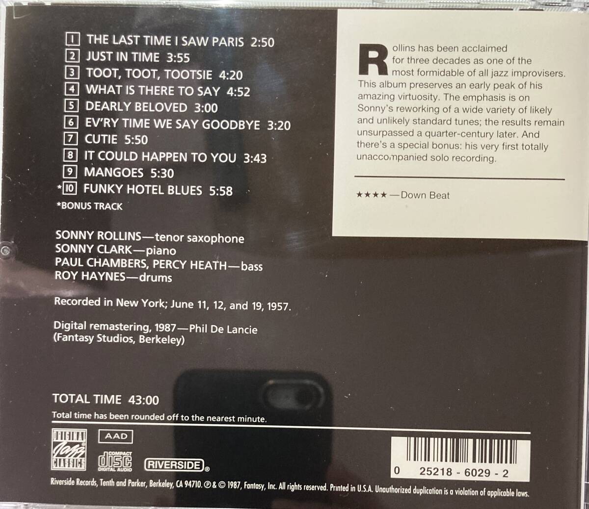 Yahoo!オークション - ソニー・ロリンズ（Sonny Rollins）「ザ・サウン...