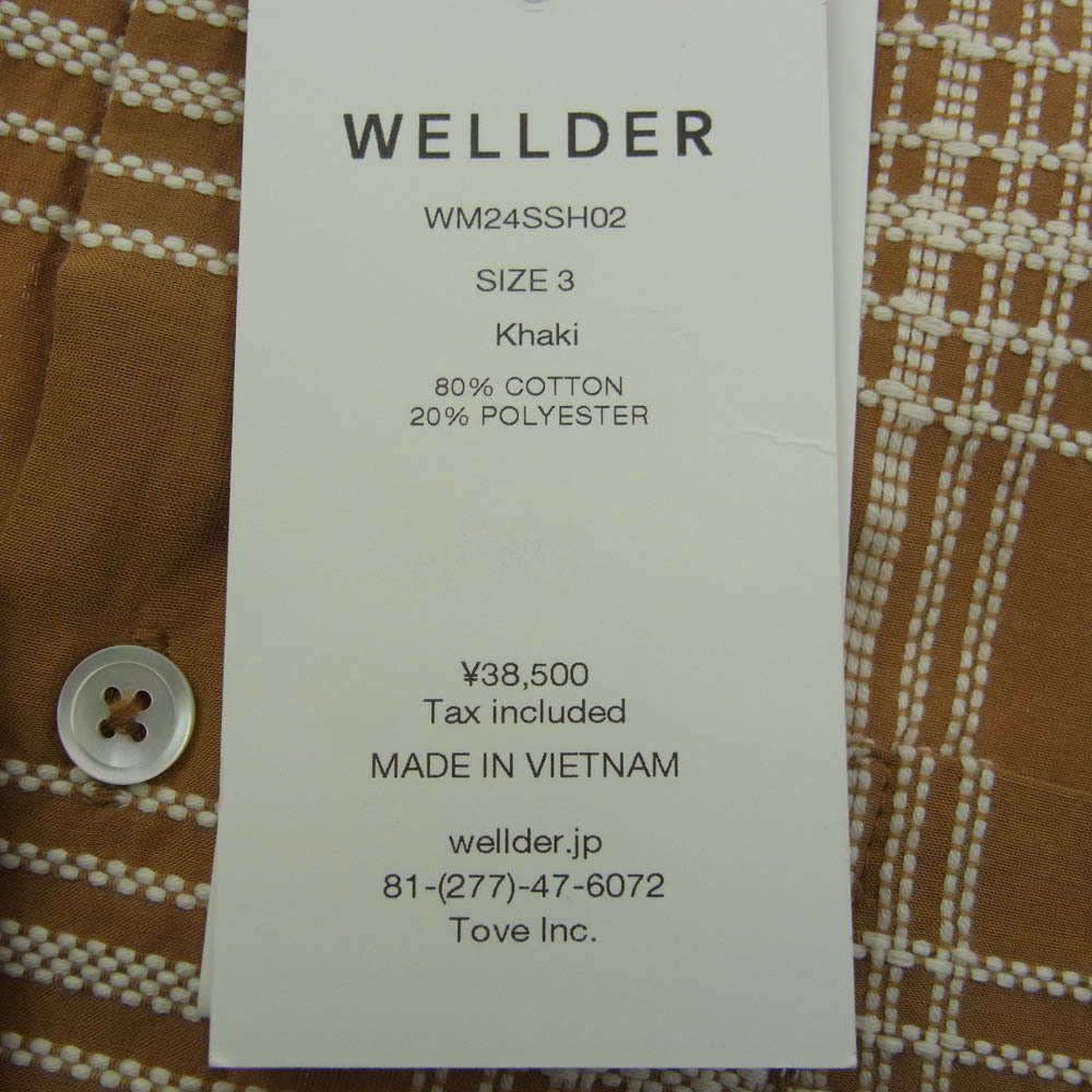 Yahoo!オークション - ウェルダー WELLDER 24SS WM24SSH02 Wide Silhou...